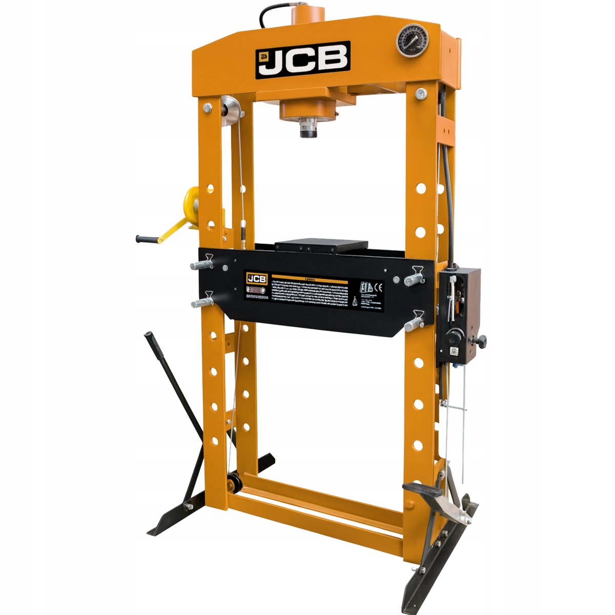 JCB Prasa HYDRAULICZNA podłogowa WARSZTATOWA 50T z PEDAŁEM nożnym ...