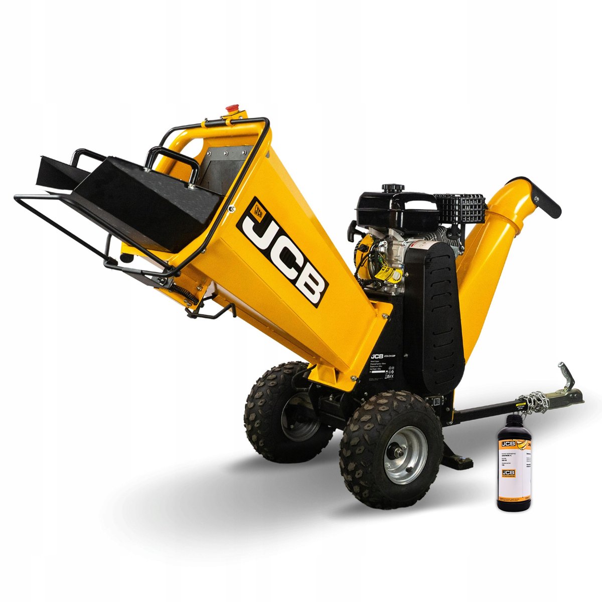JCB Tools Rębak Spalinowy do Gałęzi Rozdrabniacz do Drewna 100mm 7.5KM ...