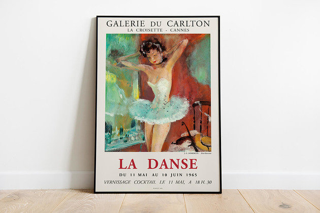 Jean Gabriel Domergue - Exhibition Poster - Atram | Sklep EMPIK.COM