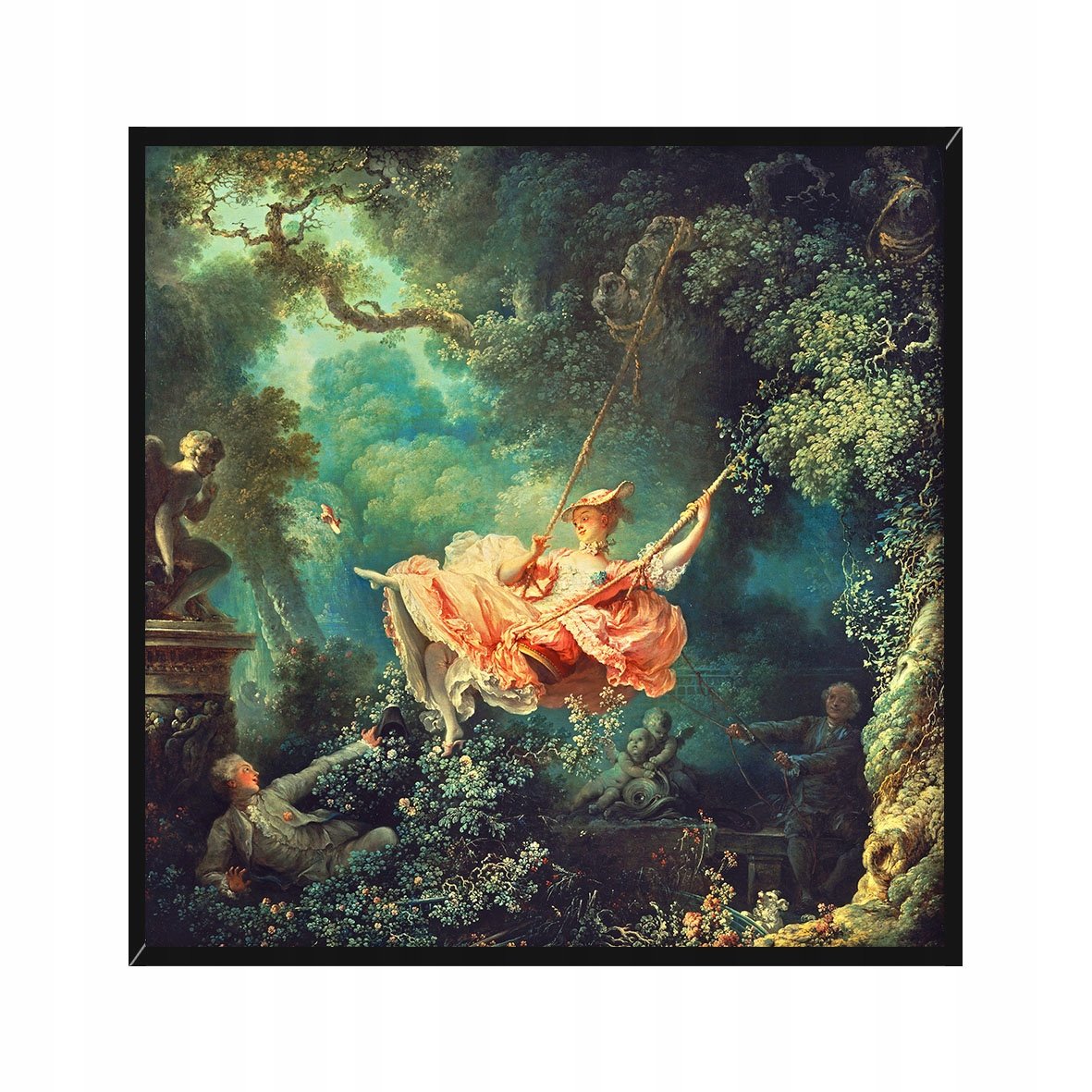 Jean-Honore Fragonard Huśtawka Les Hasards heureux de l'escarpolette ...