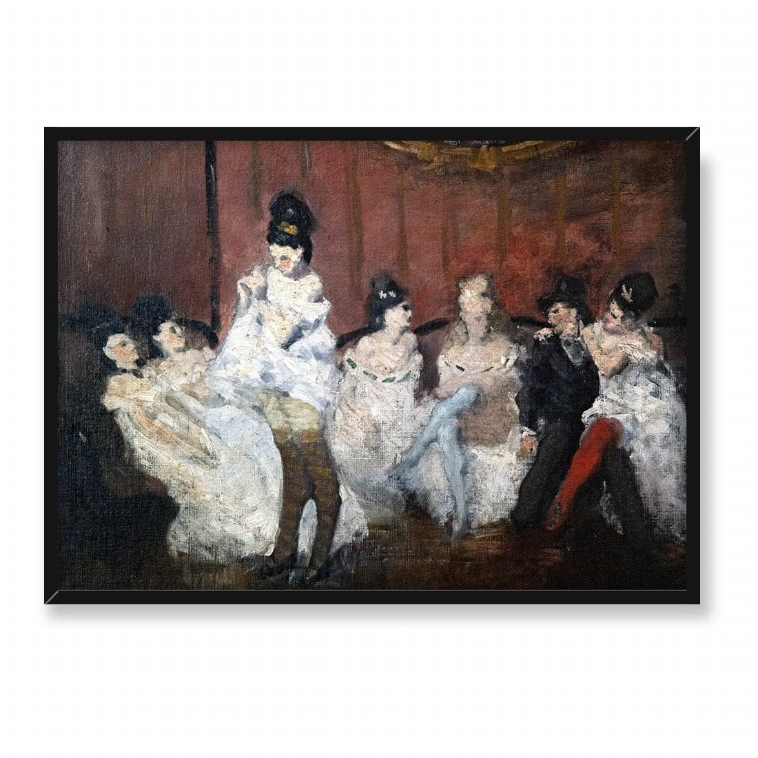 Jean-Louis Forain Salon 70×50 - ANTYKWARIAT "CZUŁA JEST NOC" JAKUB ...