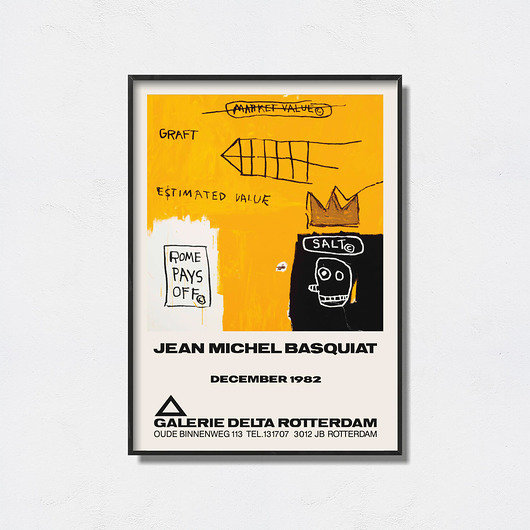 Jean-Michel Basquiat "Exhibition Poster" - Atram | Sklep EMPIK.COM