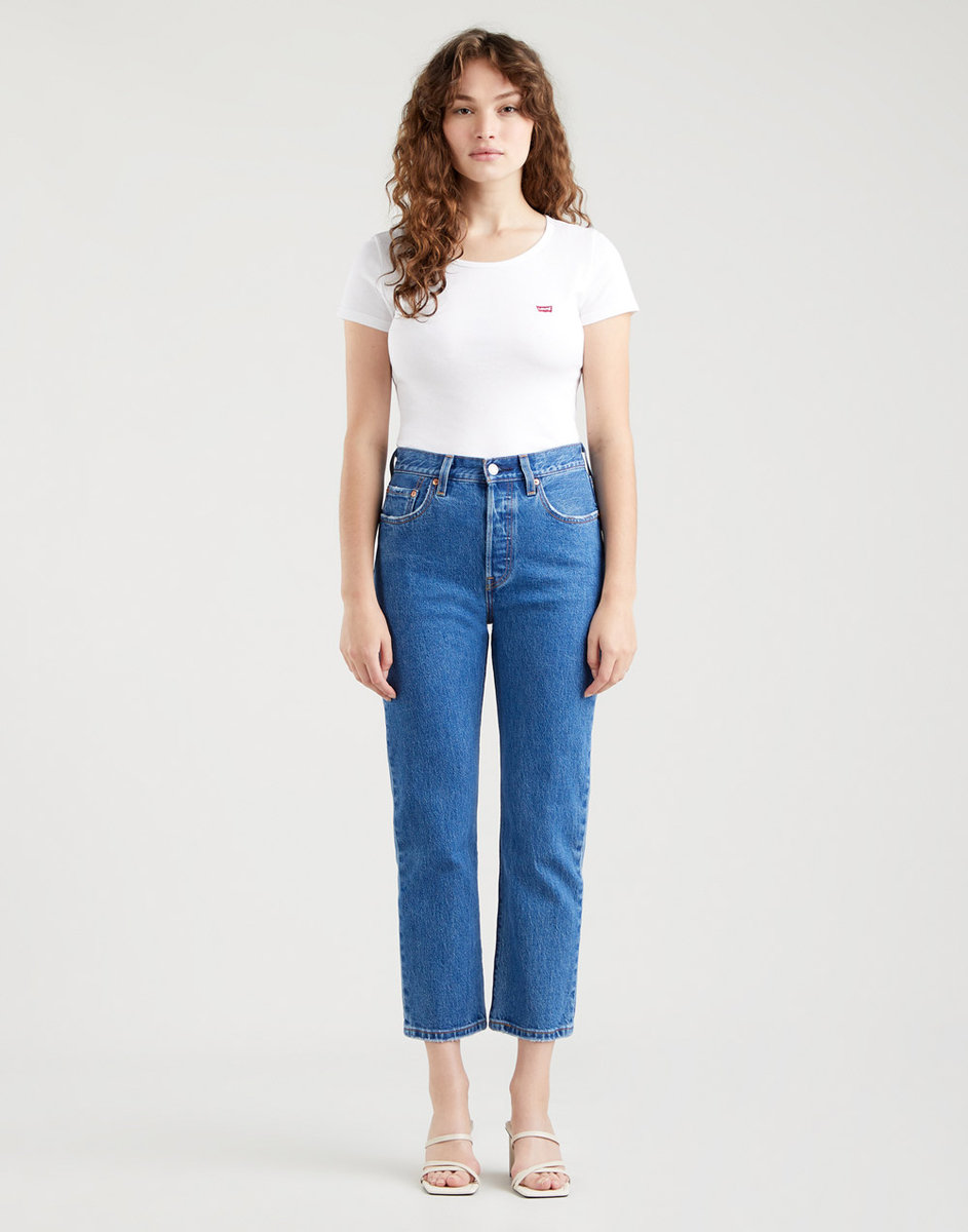 Jeansy Levi's 501 Crop Jazz Pop 36200-0225 31 26 - Levi's | Moda Sklep ...