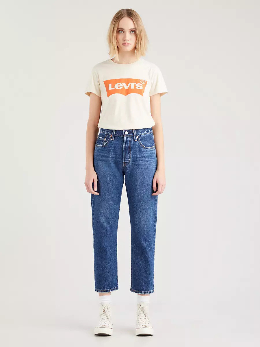 Jeansy Levi's 501 Crop Orinda Troy Horse 36200-0224 27 26 - Levi's ...