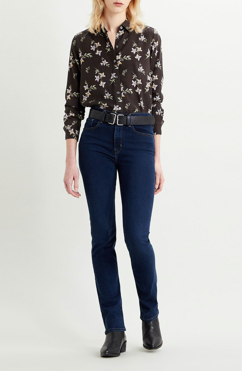 Jeansy Levi's 724 High Rise Straight Bogota Sass 18883-0105 32 28 ...