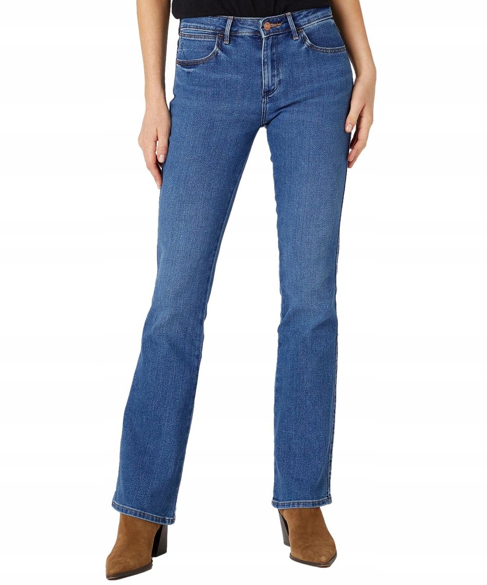 Jeansy Wrangler Bootcut W28B4734R Camellia 29 / 34 - Wrangler | Moda ...