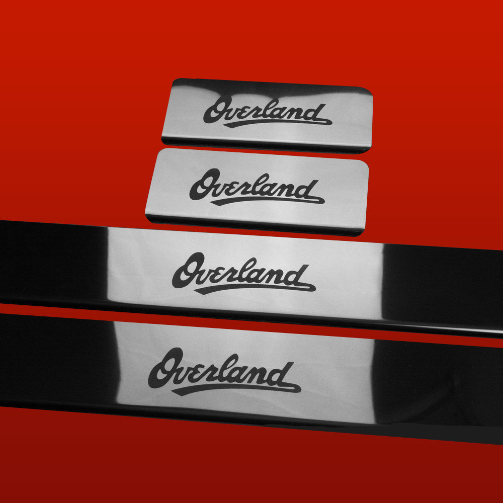 JEEP GRAND CHEROKEE MK4 WK2 OVERLAND Listwy progowe Wykończenie połysk ...