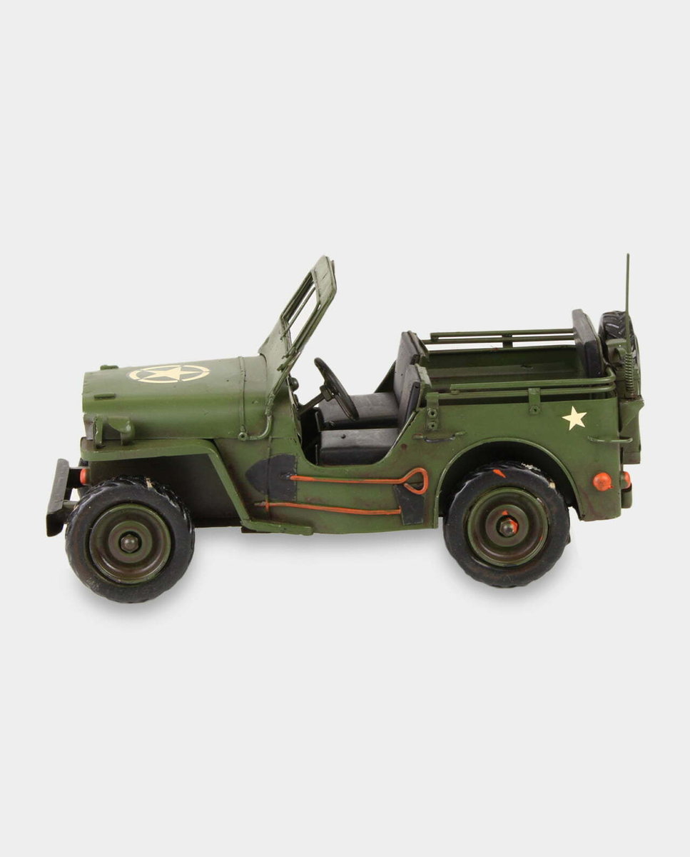 Jeep Willys MB Model Metalowy - rzezbyzbrazu.pl | Sklep EMPIK.COM