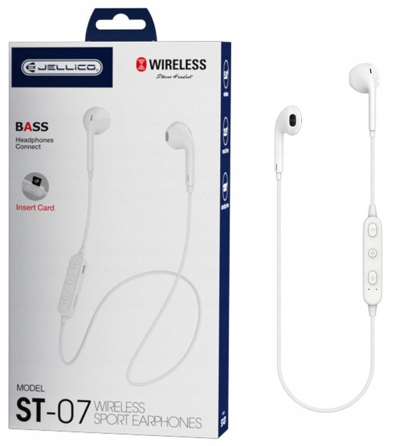 Jellico Słuchawki Bezprzewodowe Bluetooth 5.0 - Jellico | Sklep EMPIK.COM