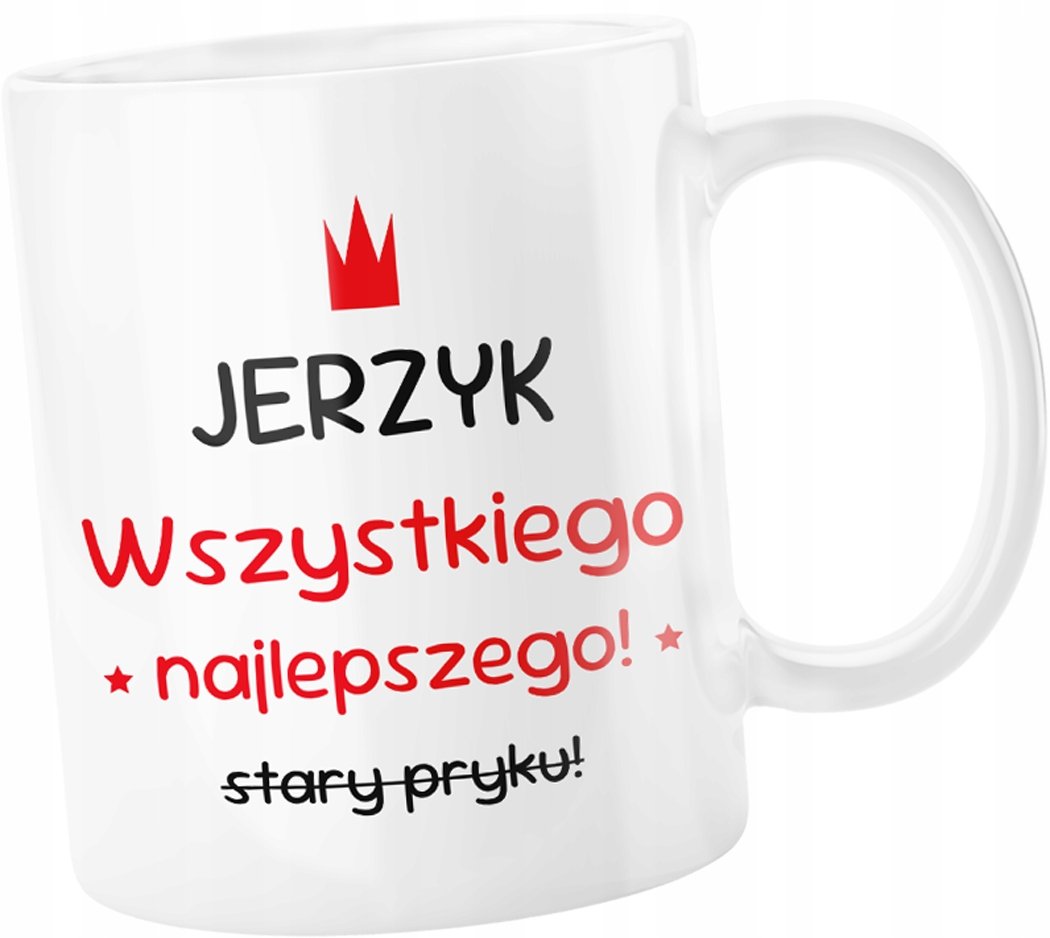 JERZYK WSZYSTKIEGO NAJLEPSZEGO KUBEK STARY PRYKU - Inna marka | Sklep ...
