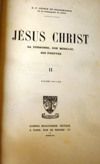Jesus Christ, tom II, 1929 r. - W opisie | Książka w Empik