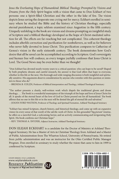 Jesus the Everlasting Hope of Humankind - Eckhart Don Elijah | Książka ...