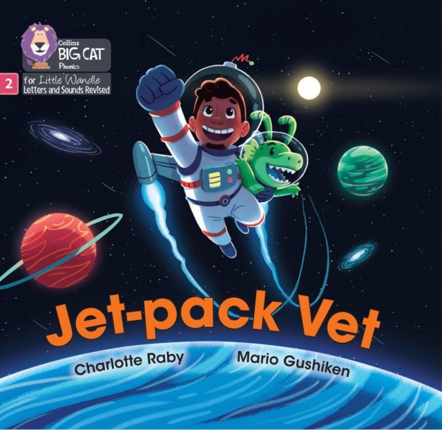 Jet-pack Vet: Phase 2 Set 5 Blending Practice - Raby Charlotte | Książka w Empik