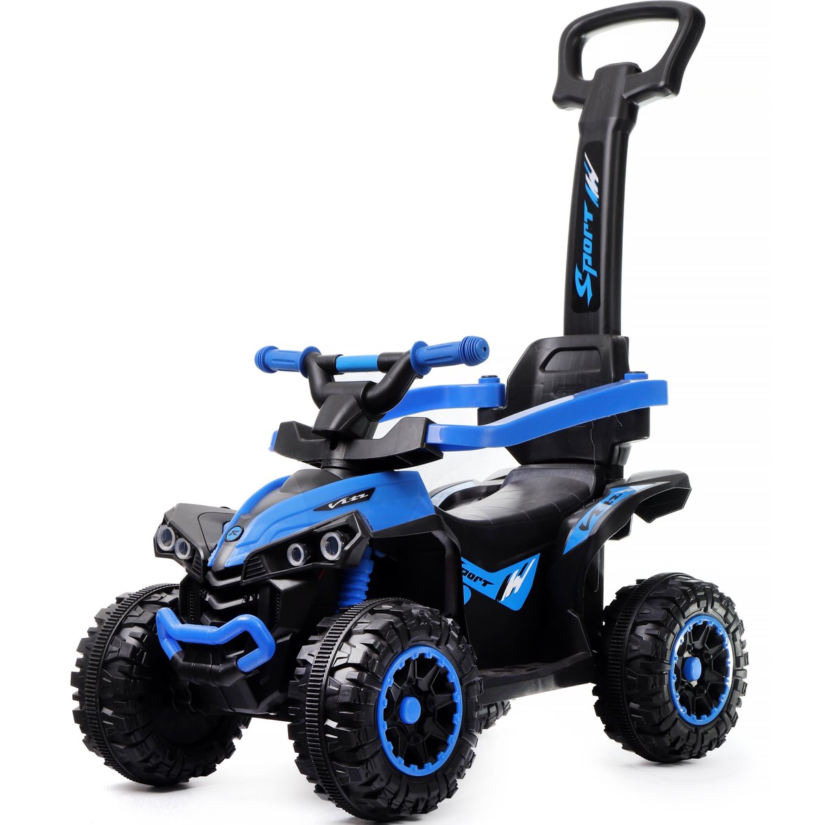 Jeździk dla dzieci quad duży pchacz auto LED dźwięki lekki QUADDIE ...