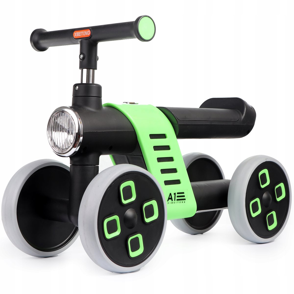 Jeździk rowerek biegowy odpychacz dla dzieci autko LED dźwięki ARTI ...