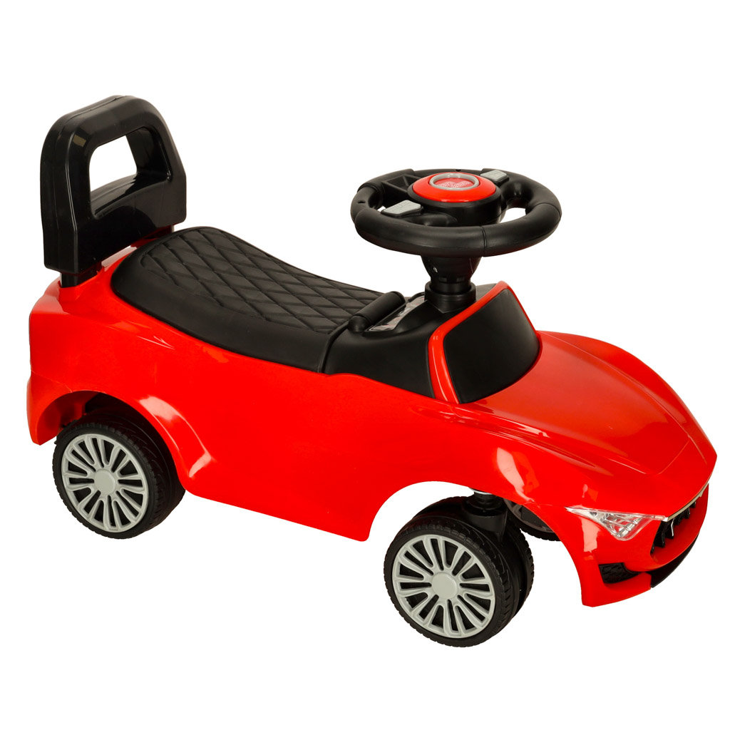 Jeździk Samochód Pchacz Autko Czerwone Samochodzik Klakson Dźwięki Auto ...