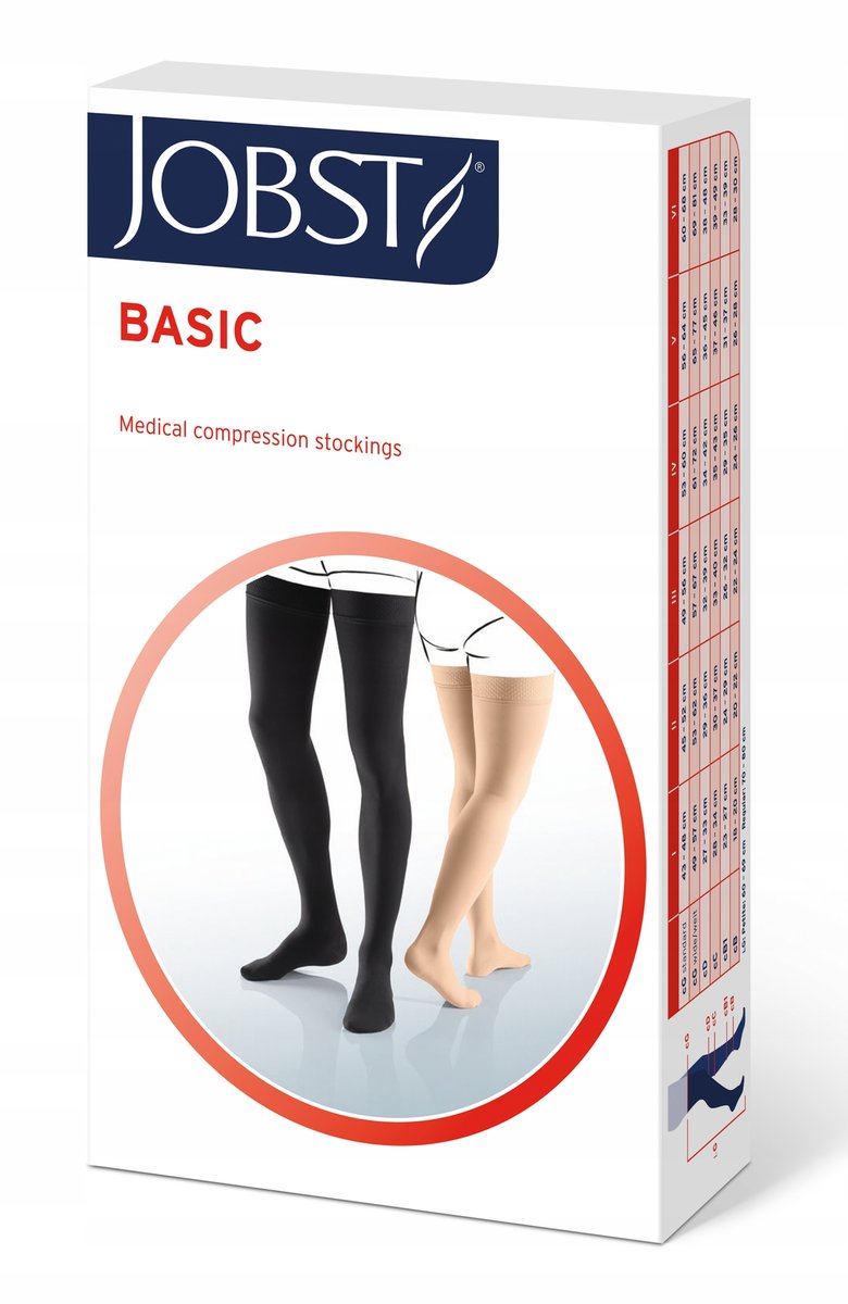 JOBST Basic pończochy CCL2 Otwarte Palce czarne petite 2 - Jobst ...