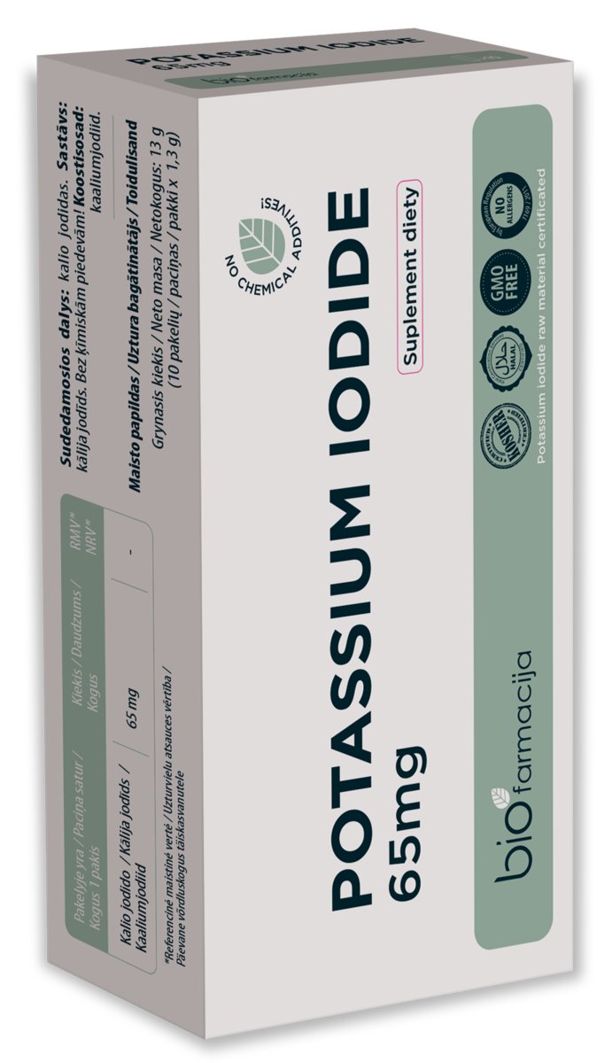 Jodek potasu 65 mg, 10 saszetek | Sklep EMPIK.COM