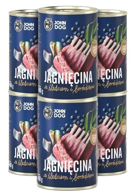 John Dog BERRY jagnięcina i śl - John Dog | Sklep EMPIK.COM
