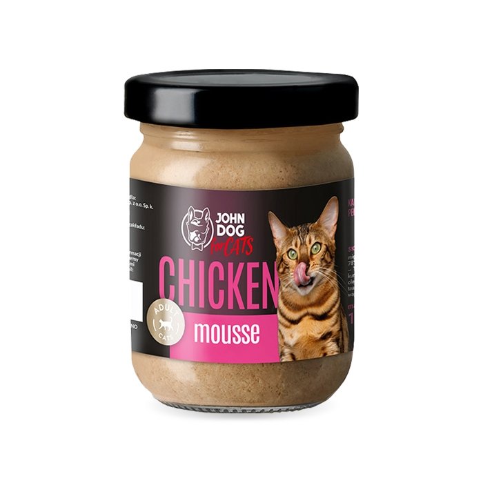 John Dog for Cats Mus z kurczaka 100g - John Dog | Sklep EMPIK.COM