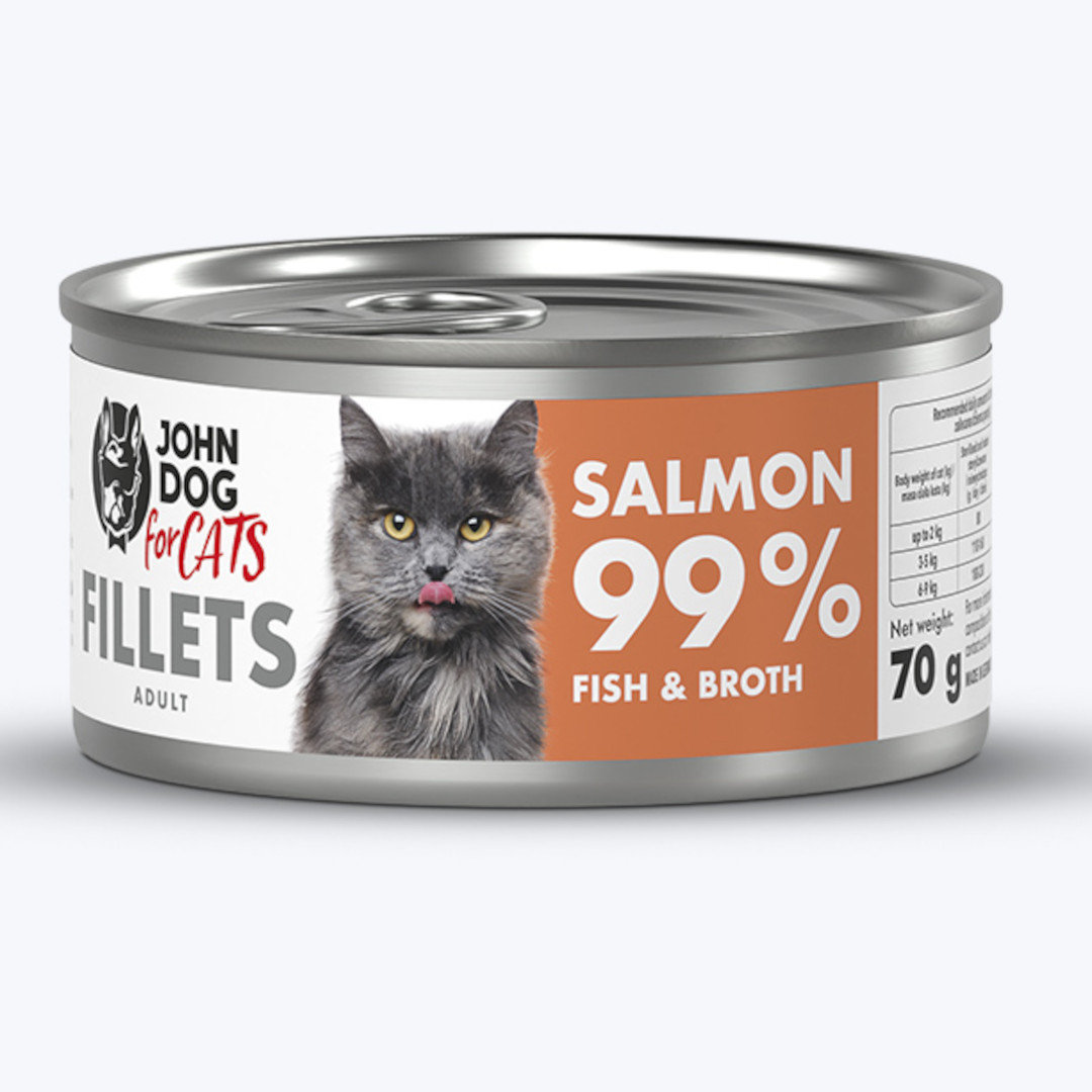 John Dog Forcat Fillet Łosoś 70g - John Dog | Sklep EMPIK.COM