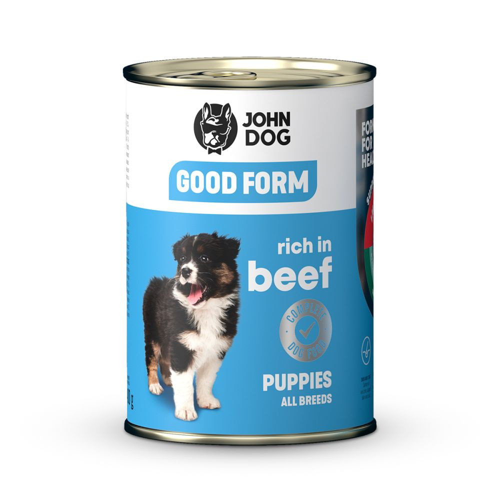 JOHN DOG GOOD FORM Beef Puppies Wołowina 400g - John Dog | Sklep EMPIK.COM