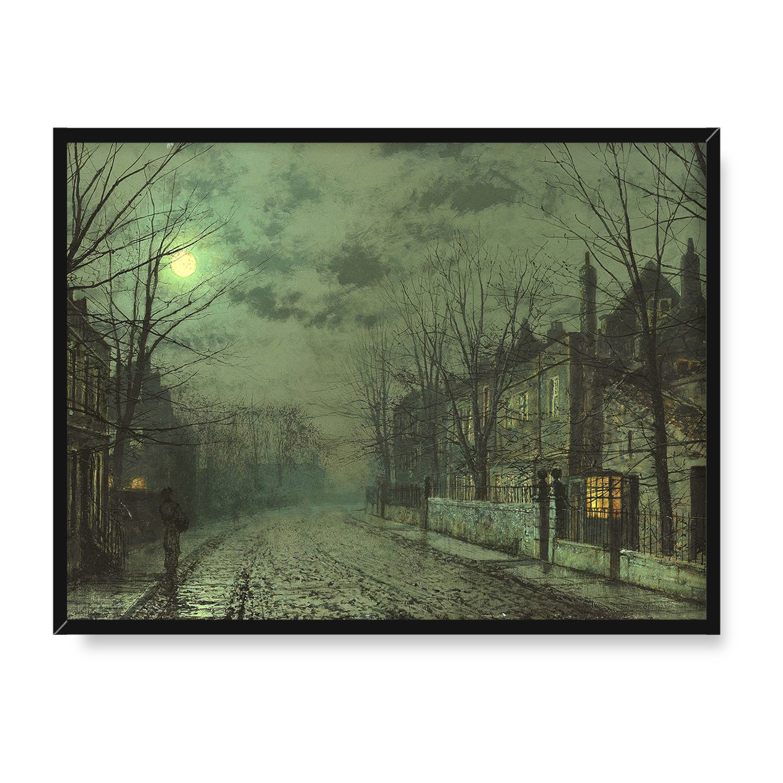 John Grimshaw W pobliżu Yorku 30×40 W RAMIE - ANTYKWARIAT "CZUŁA JEST ...