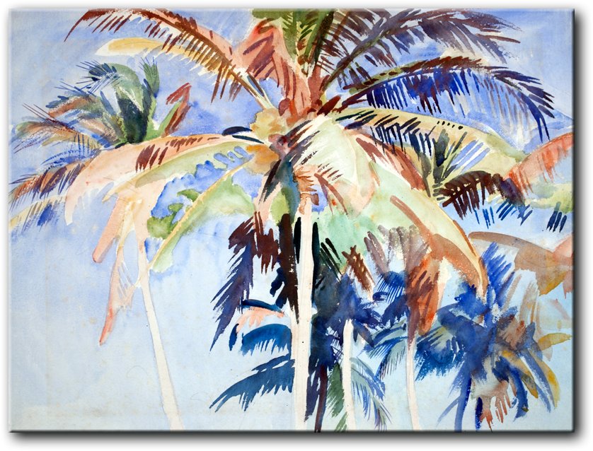 John Singer Sargent, akwarele-palmy - PR04455 - PRINTORAMA | Sklep EMPIK.COM