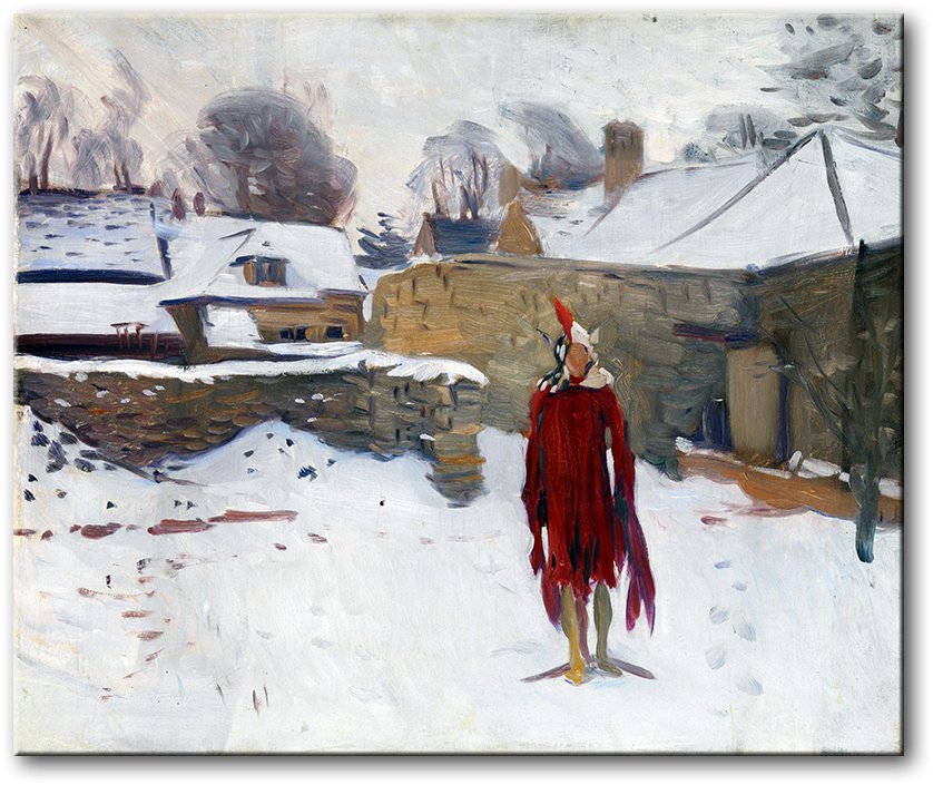 John Singer Sargent , manekin na śniegu. - PR04928 - PRINTORAMA | Sklep ...