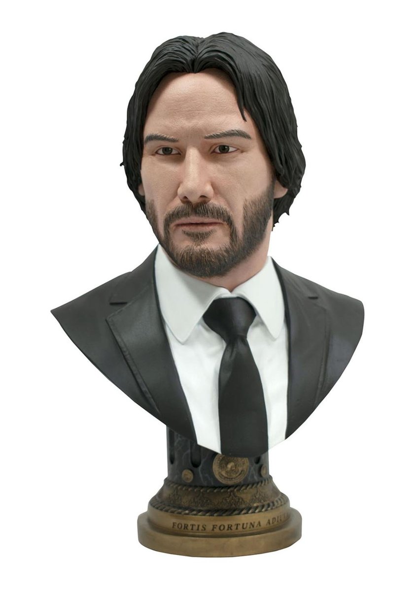 John Wick Chapter 2 - John Wick - Bust Legends In 3D 1/2 25Cm - DIAMOND ...