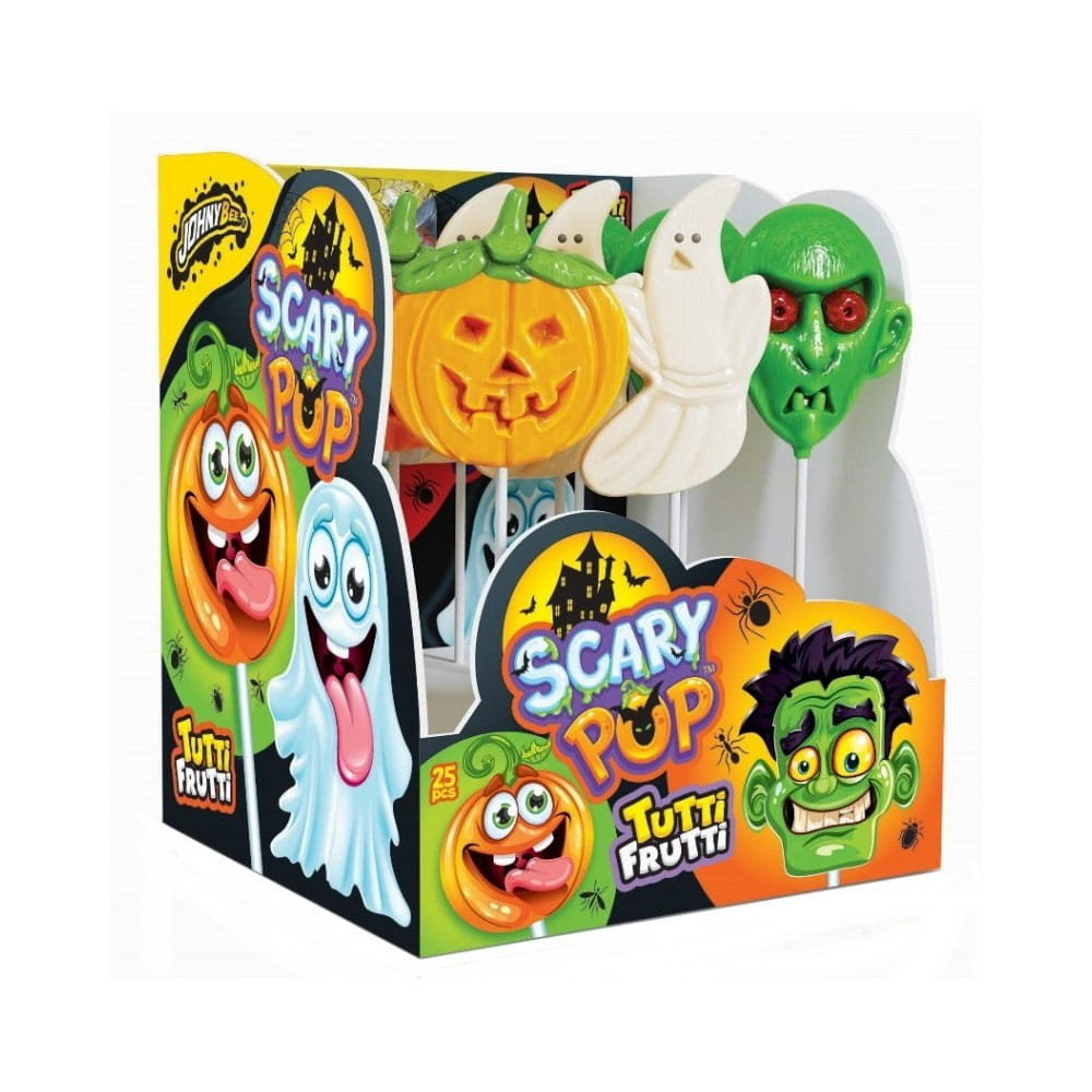 JOHNY BEE LIZAKI SCARY POP HALLOWEEN (25G) 25SZT - Johny Bee | Sklep ...