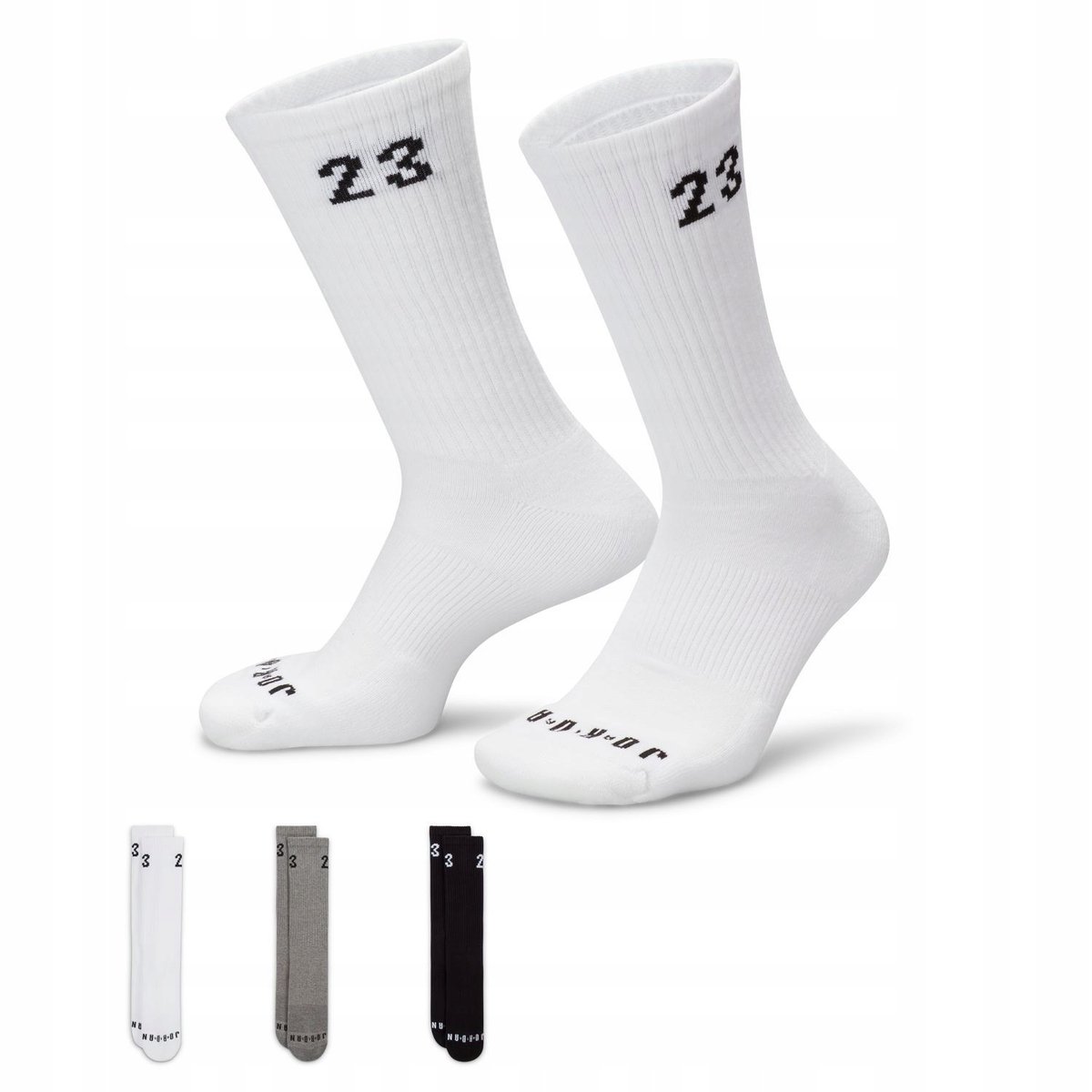 Jordan Essentials Crew Socks 3pak (DA5718-911) 38-42EU - Jordan | Moda ...