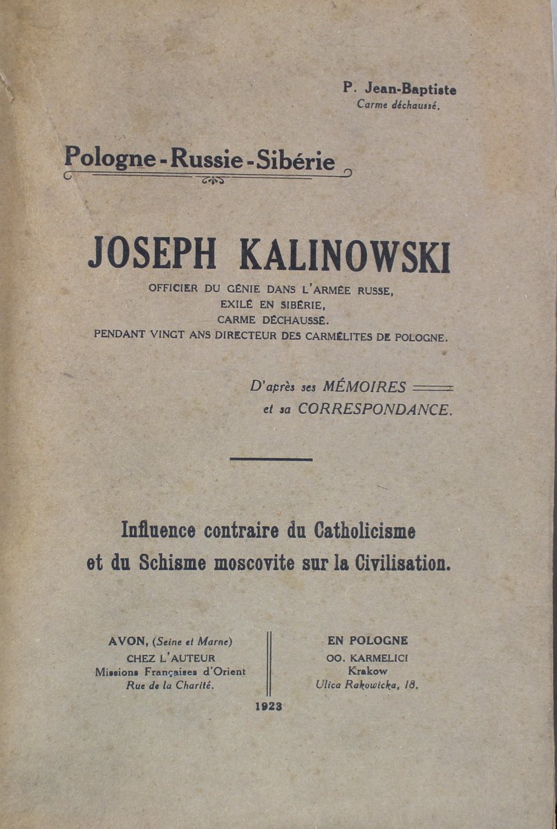 Joseph Kalinowski 1923 r - W opisie | Książka w Empik