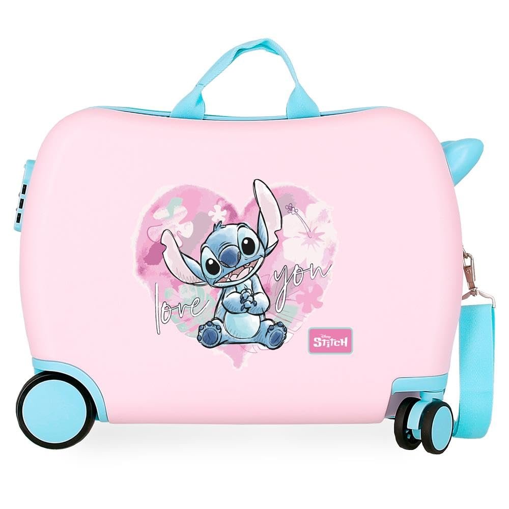 Joumma Disney Heart Stitch walizka dziecięca różowa 50 x 38 x 20 cm ...