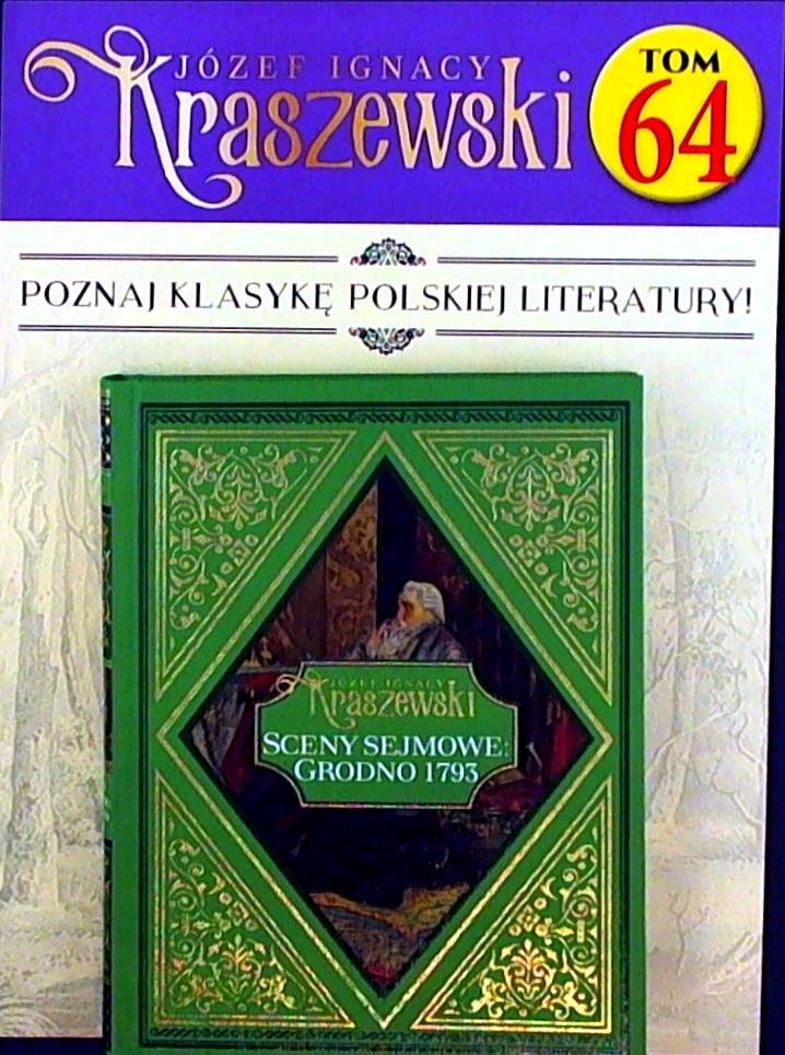 Józef Ignacy Kraszewski Tom 64 - Hachette Polska Sp. z o.o. | Prasa ...