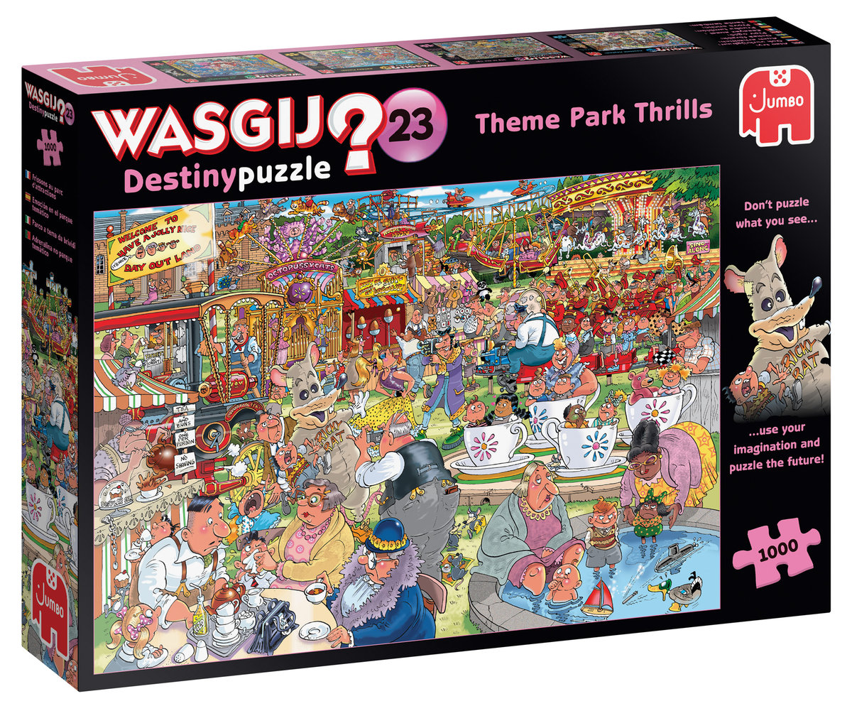 Jumbo, puzzle, Wasgij Destiny 23, Park rozrywki, 1000 el. - Jumbo ...