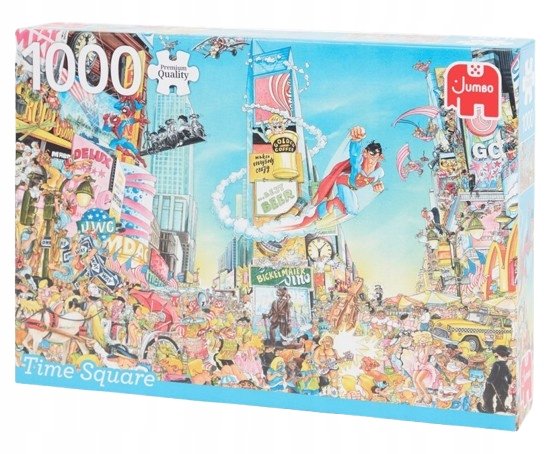 Jumbo Time Square Puzzle premium 1000 elementów - Jumbo | Sklep EMPIK.COM