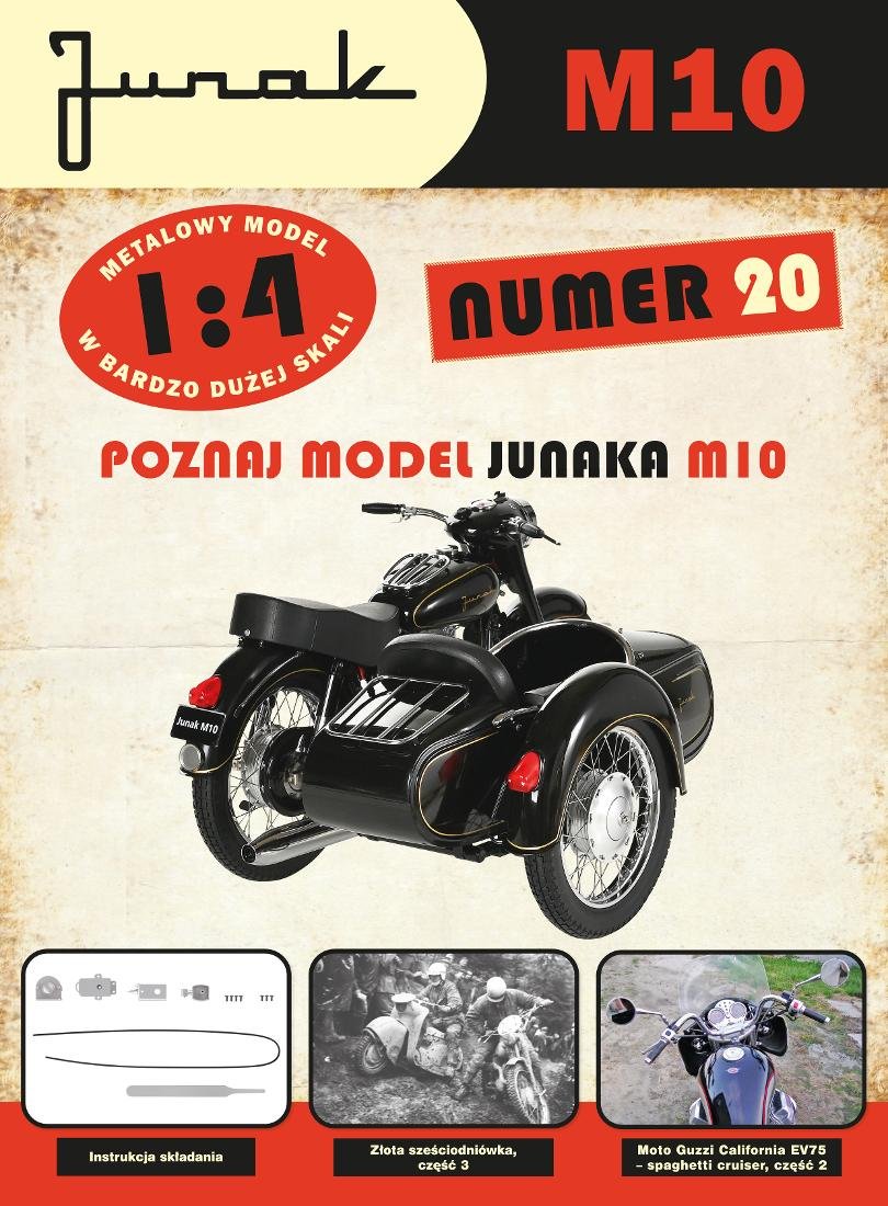 Junak M10 Zbuduj Swój Model - Hachette Polska Sp. z o.o. | Prasa Sklep EMPIK.COM