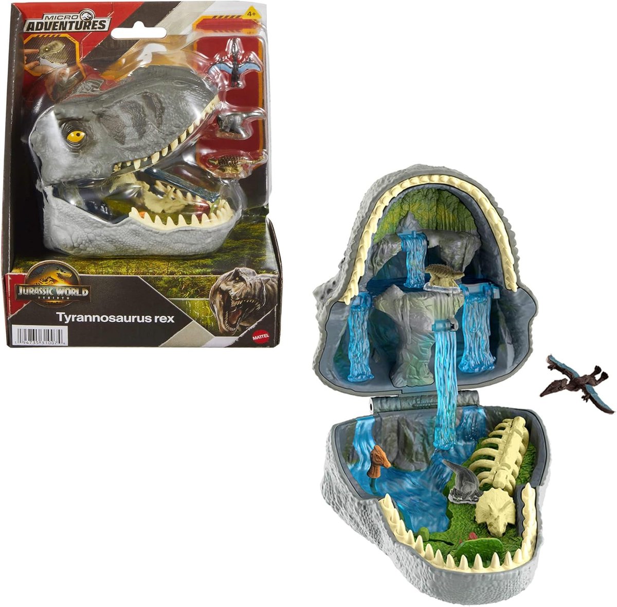 JURASSIC WORLD - REBIRTH MICRO COMPACT - TYRANNOSAURUS REX - Jurassic ...