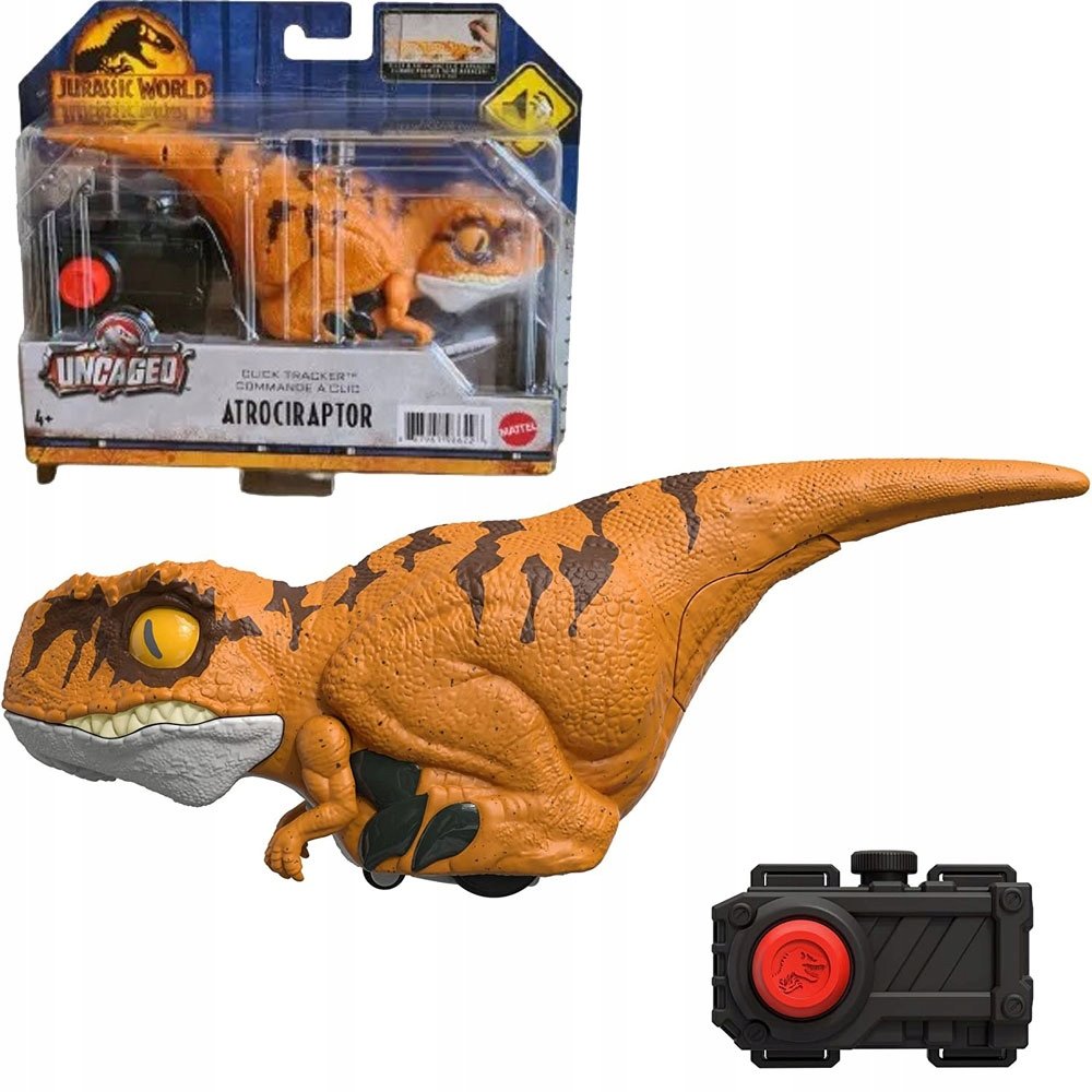 Jurassic World Uncaged Click Tracker Jeżdżący Dinozaur Atrociraptor ...
