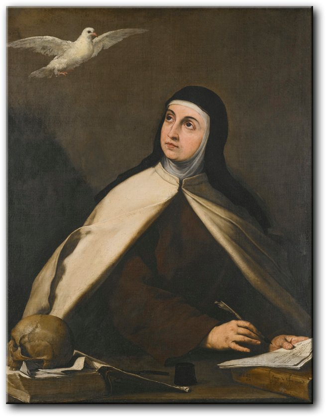Jusepe De Ribera , Święta Teresa z Ávili. - PR06244 - PRINTORAMA ...
