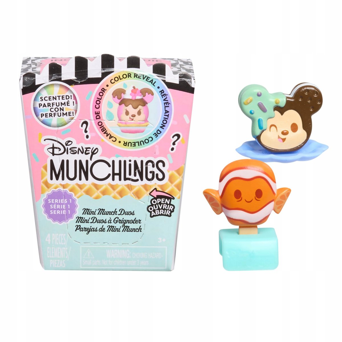 Just Play Disney Munchlings Mini Munch Duos z akcesoriami, 5-częściowy ...