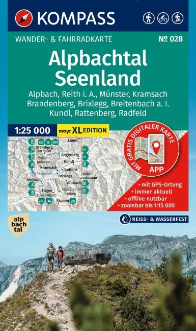 K 028 Alpbachtal, Seenland - Opracowanie zbiorowe | Książka w Empik