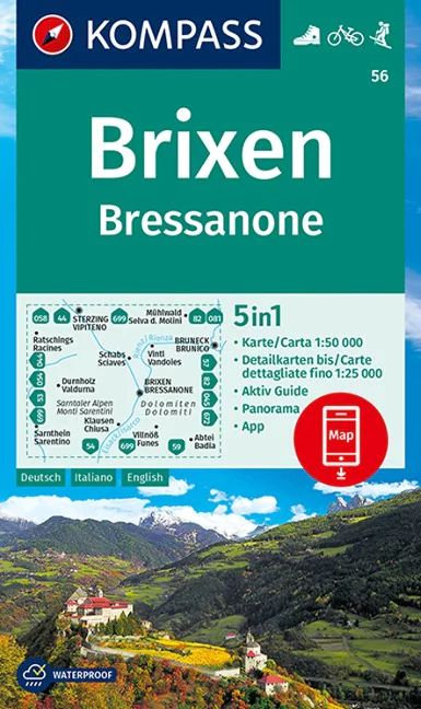 K 56 Brixen/Bressanone - Opracowanie zbiorowe | Książka w Empik