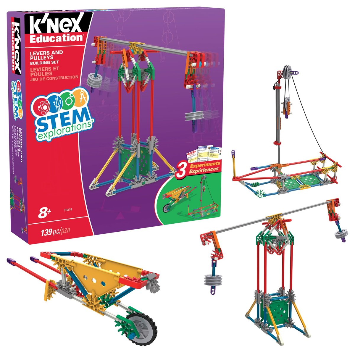 K'Nex 79319 K’NEX STEM Explorations Levers and Pulleys Building Set for ...