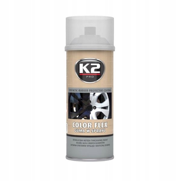 K2 COLOR FLEX CLEAR GUMA W SPRAYU BEZBARWNA 400ml - Inna marka ...