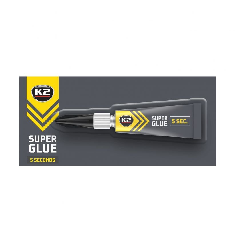 K2 SUPER GLUE UNIWERSALNY BŁYSKAWICZNY STRONG 3G MOCNY KLEJ ...