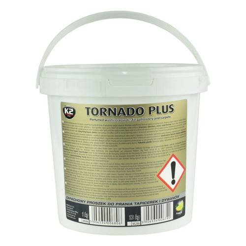 K2 Tornado Plus zapachowy proszek do prania tapicerki i dywanów 12kg - K2 | Motoryzacja EMPIK
