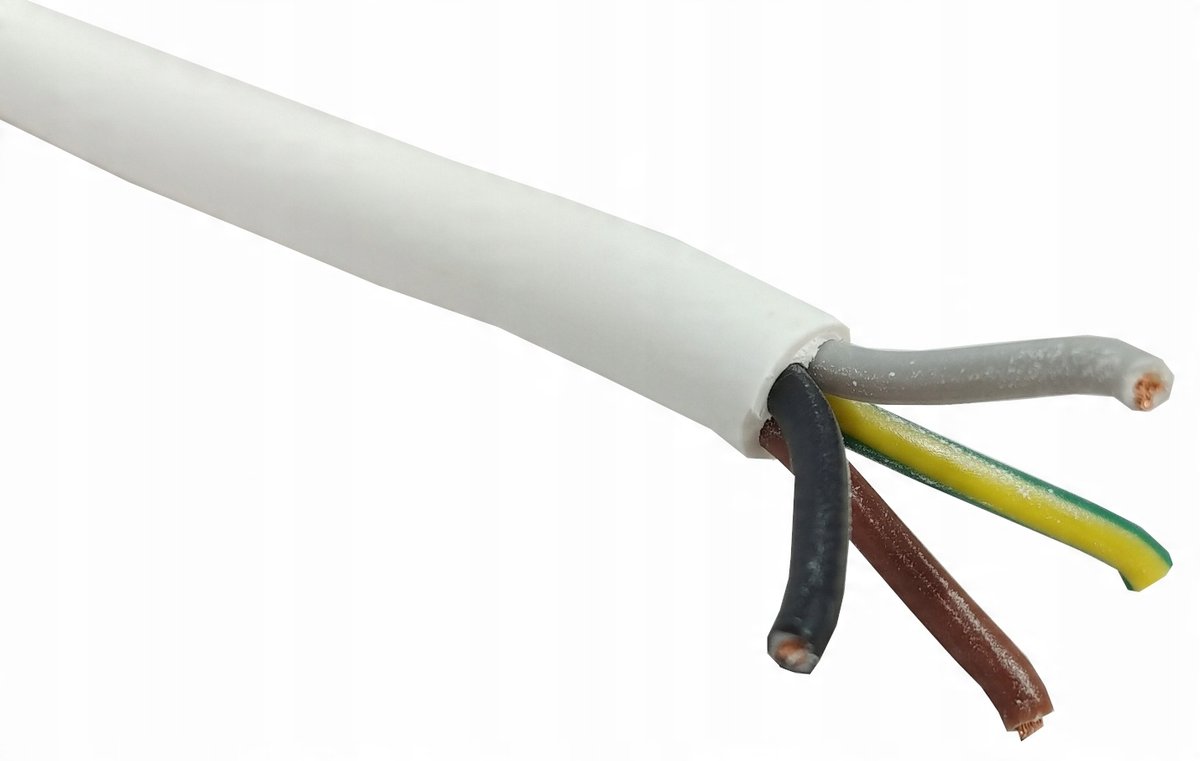 KABEL 4x2,5mm2 PRZEWÓD OWY 4x2,5 LINKA 2,5mm2 KRĄŻEK 100m ...
