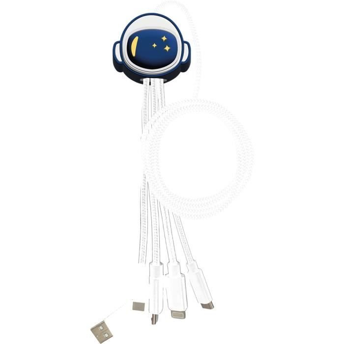 Kabel 5 w 1 Andy USB A+C/micro USB i USB C oraz Lightning 1m Astro ...